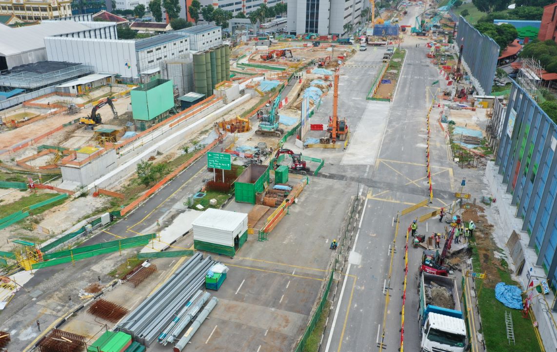 Singapore CRL CR106 / Dwall & Barrette Pile | 동아지질